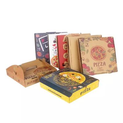 Cina La pizza su ordinazione ha ondulato la scatola di carta 12in con il logo in vendita