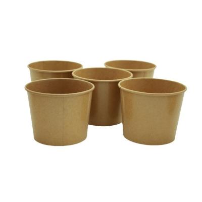 China 6oz.8oz.9oz.12oz.16oz O Personalizado para Su Requisito Vaso de Papel para Helado Con Tapa Material Plástico en venta