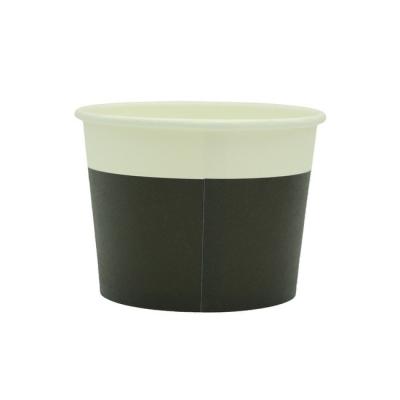 China Vasos de papel para helado con acabado antiadherente Instrucciones de cuidado del producto No usar en microondas en venta