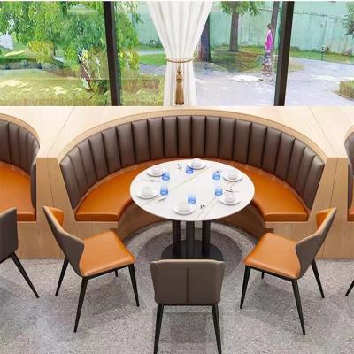 Κίνα Σύγχρονη σύγχρονη διάταξη θέσεων Banquette καναπέδων επίπλων εστιατορίων ξενοδοχείων κασετών προς πώληση