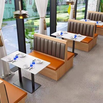 Κίνα Σύγχρονη σύγχρονη διάταξη θέσεων Banquette καναπέδων επίπλων εστιατορίων ξενοδοχείων κασετών προς πώληση