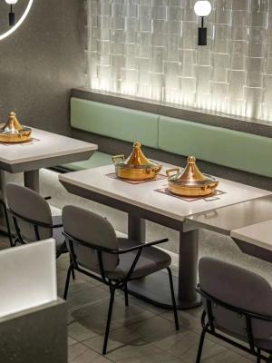 Chine Allocation des places moderne de places assises de Banquette d'OEM d'ODM de sofa de cabine moderne en cuir de restaurant à vendre