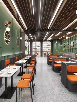 Κίνα Σύγχρονη σύγχρονη διάταξη θέσεων Banquette καναπέδων επίπλων εστιατορίων ξενοδοχείων κασετών προς πώληση