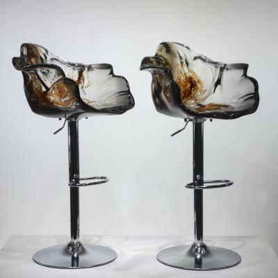 Κίνα Ανύψωση Senior Εστιατόριο Home Office Bar Chair Πετάλι Διαφανές προς πώληση