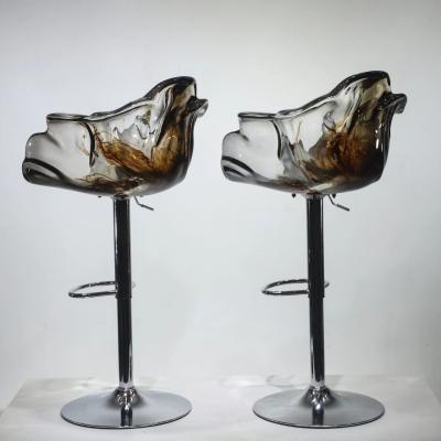 Κίνα Ανύψωση Senior Εστιατόριο Home Office Bar Chair Πετάλι Διαφανές προς πώληση
