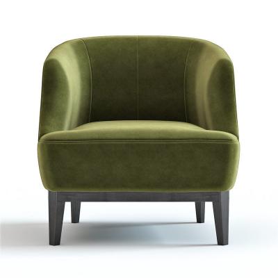 중국 Custom Star Hotel Guest Exclusive Armchair With Fabric Option And Wood Legs. 천으로 만든 의자, 목재로 만든 다리 판매용