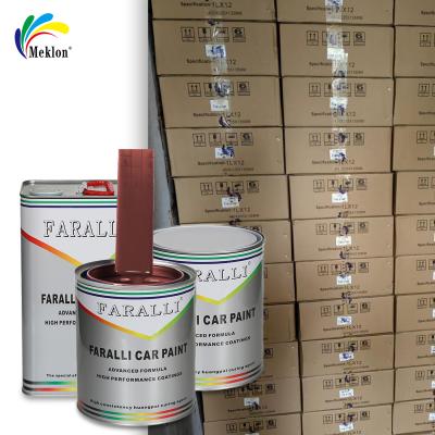 China Red High Performance Automotive Auto Refinish Repair Coating Car Paint Cooper Powder Car Paint Drying Time 2-3 Hours for sale
