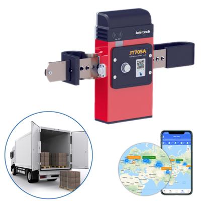 China Seguimento do lugar do tempo real da segurança da carga do fechamento do recipiente de Smart GPS da barra de ferro à venda