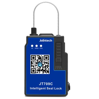 중국 Jointech JT709C Intelligent Electronic Lock Real-Time Tracking & Remote Unlocking Smart Truck Tracking E-lock 판매용