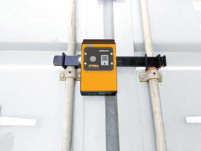 중국 스마트 컨테이너 GPS 추적 패드 록 JT705A는 RFID 블루투스 잠금 해제를 인정했습니다 판매용