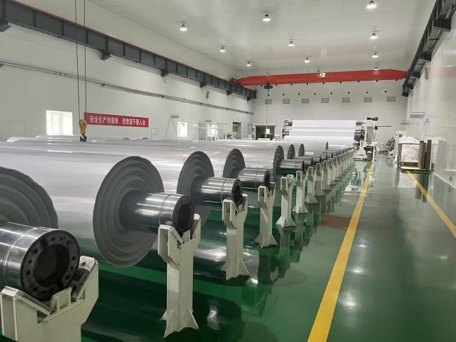 PETG Shrink Film Roll on production line