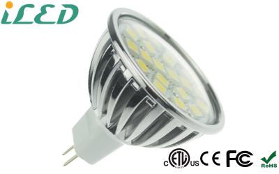 中国 120 度のビーム角 SMD5050 Mr16 LED の電球は白い 6000K 4W 12V を冷却します 販売のため