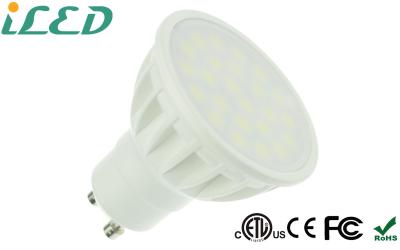中国 4 ワット、LED Gu10 調光対応 の涼しい白 6000K をつける 24 の SMD LED Gu10 の球根 販売のため