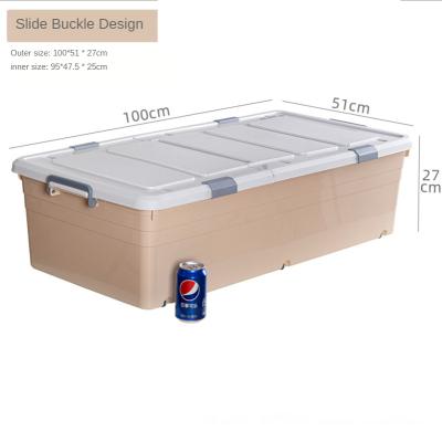 Cina Large Capacity / High Quality Extra Large Storage Boxes Under Bed Storage With Wheels Sofa And Bed Under Storage Box in vendita