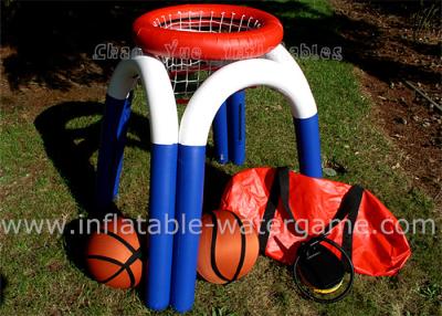 China Aro de basquetebol inflável exterior portátil para crianças, altura hermética de 3M dos jogos infláveis da água à venda