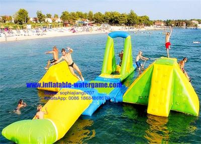 Cina Materiale gonfiabile enorme su ordinazione della tela cerata del PVC del parco 0.9Mm dell'acqua bambini/degli adulti in vendita