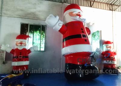 China Productos inflables herméticos de la publicidad, la Navidad inflable Papá Noel con la bomba de aire del CE en venta