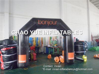 China Los productos inflables herméticos de la publicidad explotan el arco para el deporte que compite con las muestras/decoración en venta