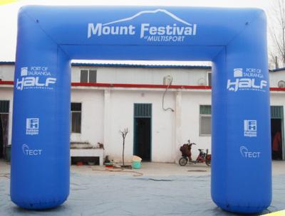 China Línea arco inflable de encargo del comienzo del maratón para ampliamente utilizado comercial comercial en venta