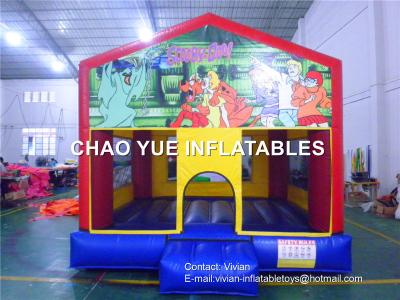 China 15' castillo animoso inflable clásico/inflable al aire libre explota la casa de la despedida con el ventilador del CE/UL en venta