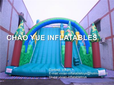 中国 大人/子供の森林デジタル印刷を用いる膨脹可能なスリップNのスライド保証3年の 販売のため