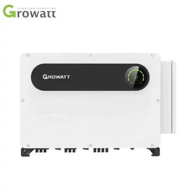 China Growatt 100Kw Inverter Settings Growatt Industrial And Commercial Inverter Phase Grid Tied Power Solar Inverter With Limiter for sale