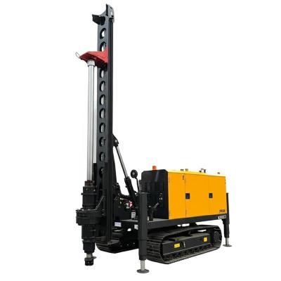 China Swing Speed 45-70rpm Crawler Water Well Drilling Rig Rotating Torque 6500-9000N.m Jacks Stroke 1.45m for Smooth Drilling for sale