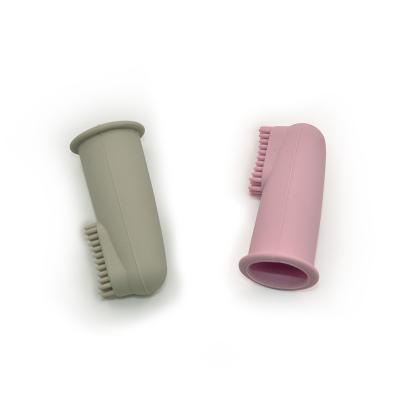 Китай Зубные щетки пальца Teether моляров силикона BPA качества еды свободные продается
