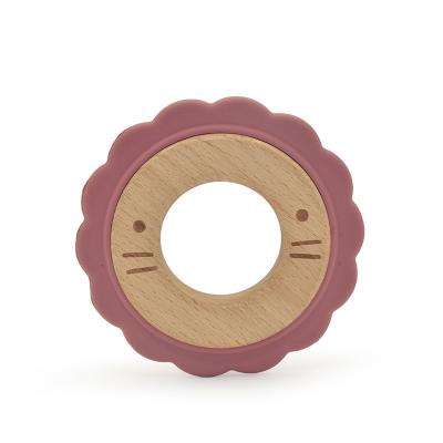 China Te kauwen Geurloos Houten Babytandjes krijgen Toy Nursing Food Grade Te koop