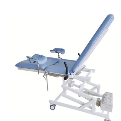Κίνα Bule Color Electric 3 Fcuntion Delivery κρεβάτι 90cm μεταλλικό πολυλειτουργικό γυναικολογικό τραπέζι προς πώληση
