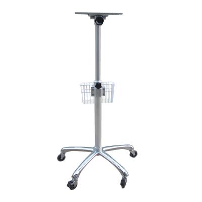 China Aluminiumlegierungs-dauerhafter Computer-Arbeitsplatz-Laufkatzen-Patient mit Höhe 890mm zu verkaufen