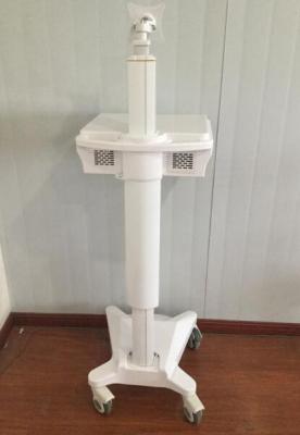 중국 전기로 조정가능한 고도를 가진 병원 휴대용 컴퓨터 워크스테이션 트롤리 판매용