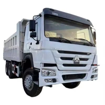 중국 높은 용량 40 톤 6x4 371HP 375HP Sinotruk Howo 아프리카를 위한 사용 된 템퍼 덤프 트럭 판매용