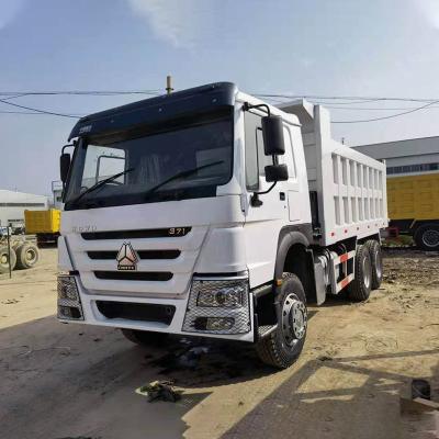 중국 높은 용량 40 톤 6x4 371HP 375HP Sinotruk Howo 아프리카를 위한 사용 된 템퍼 덤프 트럭 판매용