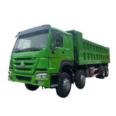 중국 SINO TRUCK 12 바퀴 30m3 HOWO 40톤 8x4 성능의 사용 된 템퍼 덤프 판매용