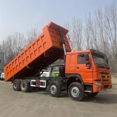 Κίνα 40 τόνων 12 ελαστικά Howo 8X4 336HP 371HP 420 HP μεταχειρισμένο φορτηγό με καταναλωτικό προς πώληση