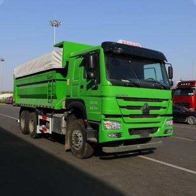 Chine 10 roues Howo Dump Truck utilisé avec châssis SINOTRUK et 2 numéros de changement arrière à vendre