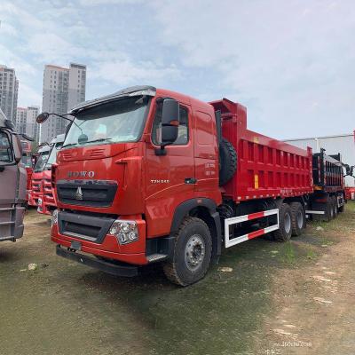 Chine Chariot lourd Howo 6x4 8x4 16 20 M3 10 roues à bascule Chariot d'occasion pour l'exploitation minière à vendre