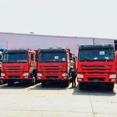 Chine Chariot lourd Howo 6x4 8x4 16 20 M3 10 roues à bascule Chariot d'occasion pour l'exploitation minière à vendre