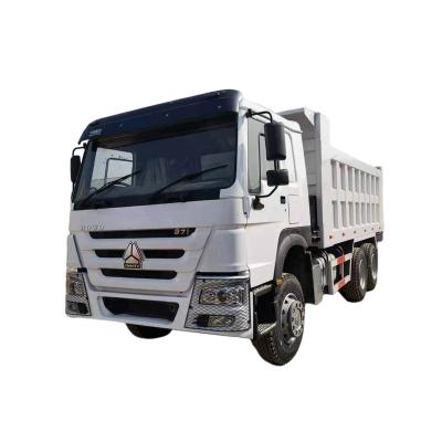 Κίνα 6 κυλίνδρων χειροκίνητο κιβώτιο 371HP Sinotruk Howo Ανακαινισμένο Χρησιμοποιημένο 6x4 φορτηγό σκουπιδιών προς πώληση