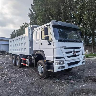 Κίνα 6 κυλίνδρων χειροκίνητο κιβώτιο 371HP Sinotruk Howo Ανακαινισμένο Χρησιμοποιημένο 6x4 φορτηγό σκουπιδιών προς πώληση