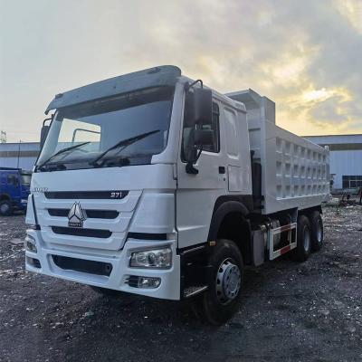 Κίνα 6 κυλίνδρων χειροκίνητο κιβώτιο 371HP Sinotruk Howo Ανακαινισμένο Χρησιμοποιημένο 6x4 φορτηγό σκουπιδιών προς πώληση