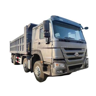 중국 아무 것도 터치 스크린 371hp 또는 400hp Sinotruk Howo 8x4 티퍼 트럭 40톤 부하를 위한 덤프 트럭 판매용