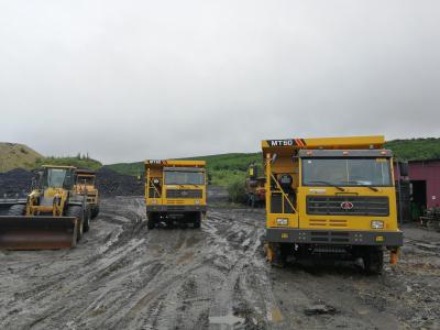 중국 2 역변속기 MT60 MT86 MT106 광산 트럭 6X4 60-70 톤 유료 화물 판매용