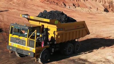 중국 2 역변속기 MT60 MT86 MT106 광산 트럭 6X4 60-70 톤 유료 화물 판매용