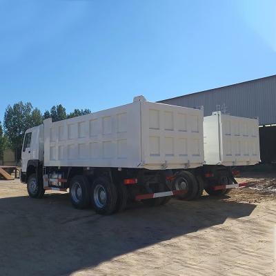 중국 FAST 기어박스 리뉴얼 된 중고 Sinotruk Howo 375HP 420HP 6x4 덤프 트럭 판매용