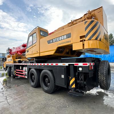 Κίνα STC800 80 τόνων μεταχειρισμένα γερανό φορτηγών 75 τόνων Sany κινητό γερανό από την αρχική προς πώληση