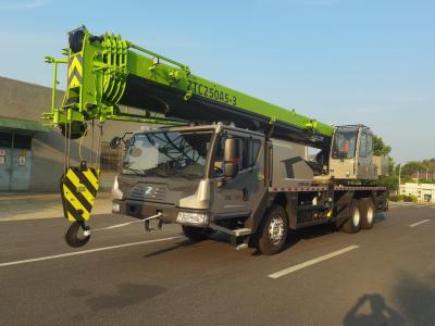 Κίνα Πράσινο κινητό γερανό φορτηγών 25 τόνων χωρητικότητα 41m ύψος ανύψωσης χρησιμοποιείται για κατασκευή προς πώληση