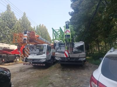 Κίνα Ζουμλίον 50 τόνων χειροκίνητο χρησιμοποιημένο γερανό φορτηγού τηλεσκοπικό ευθεία γερανό προς πώληση
