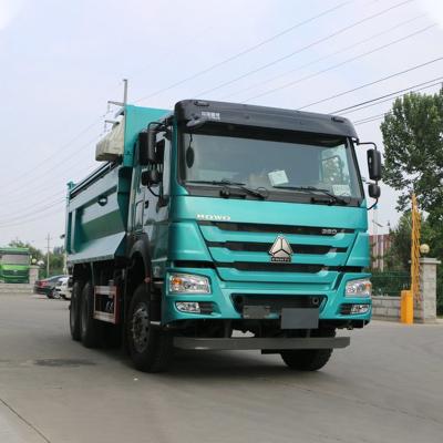 Κίνα Χρησιμοποιημένο HOWO 6X4 βαρύ φορτηγό 380HP Dump Tipper για την αποδοτικότητα μεταφοράς ορυχείων προς πώληση